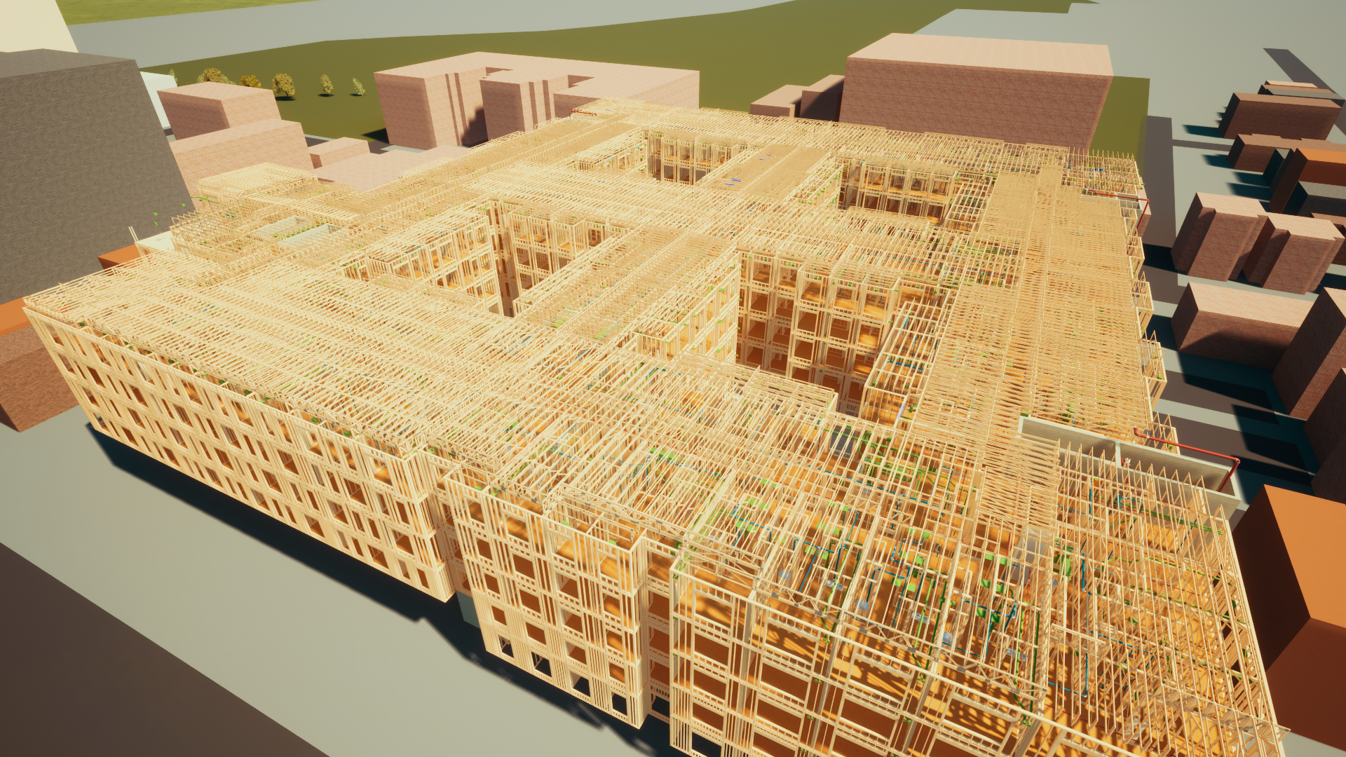 BIM Coordination & 3D Modeling - Graves Lumber